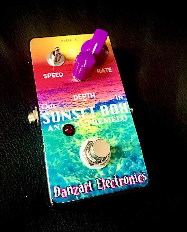 Danzart Electronics Sunset box 2021 Yellow | Reverb