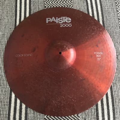 Paiste 22" 2000 Color Sound Power Ride Cymbal | Reverb