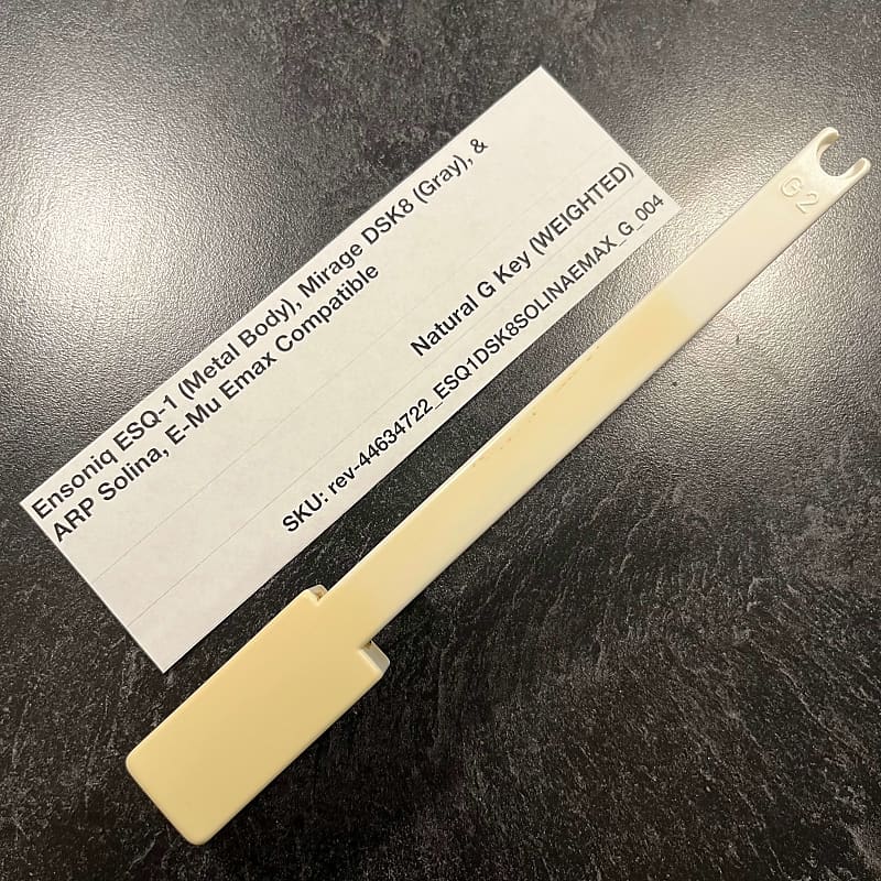 Ensoniq Replacement Weighted G Key (Ensoniq Keybeds) for | Reverb