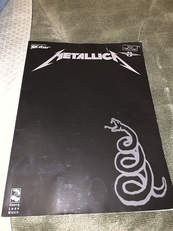 Metallica Black Album (Tab Book) | Reverb