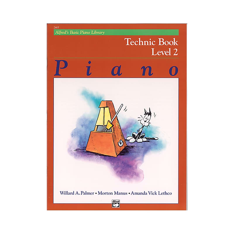 Alfred Alfred's Basic Piano Course Technic Book 2 | Reverb
