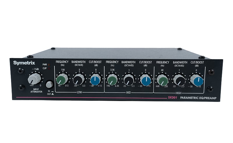 Symetrix SX201 Parametric Equalizer + Preamp [USED] | Reverb Australia