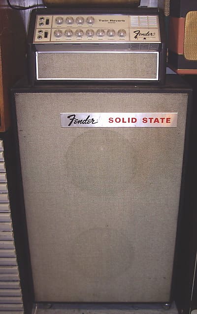 Fender Twin Reverb Solid State 1969 | Reverb