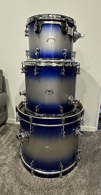 PDP Pacific Drums Platinum Series Custom 3pc set PLUS fitted | Reverb