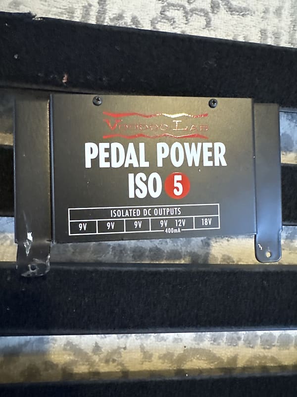 Voodoo Lab Pedal Power Iso 5 2010s - Black | Reverb