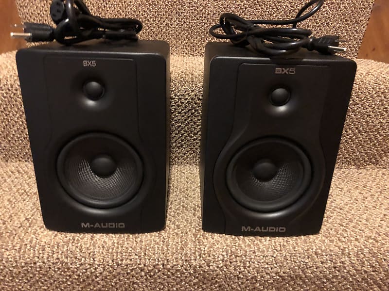 M-Audio Mx5 D2 Studio Monitors (Pair) Black | Reverb