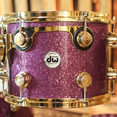 DW Collector's Purpleheart Purple Glass Drum Set - | Reverb