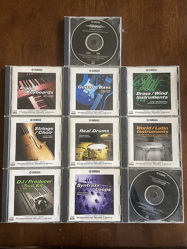 Yamaha Sample CD Library for A5000 A4000 | Reverb