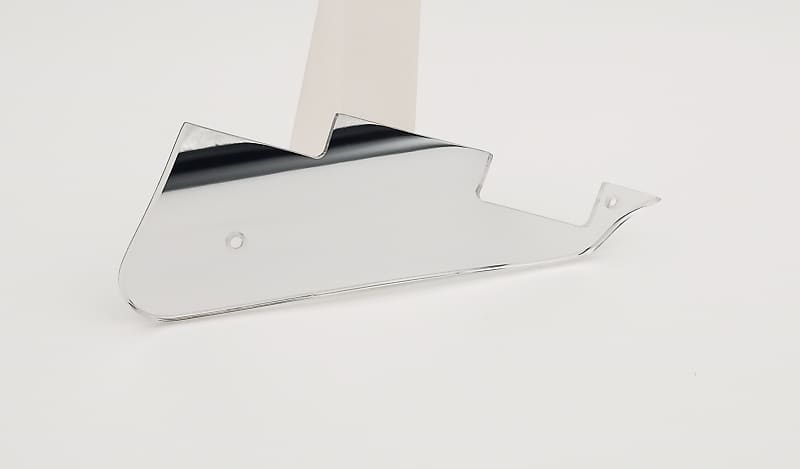 chrome mirror acrylic pickguard for gibson les paul | Reverb Australia