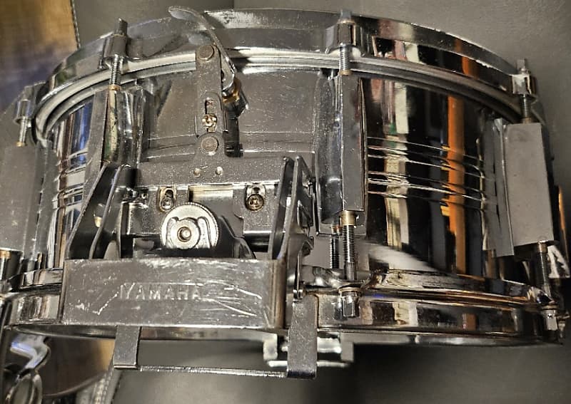 Yamaha 9000 5.5x14 Seamless steel with parallel strainer | Reverb