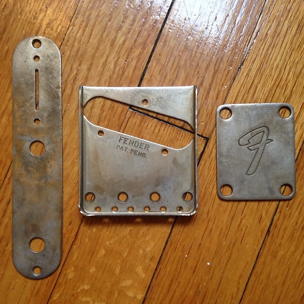 Fender Telecaster Aged Reliced Hardware | Relic Bridge | Reverb
