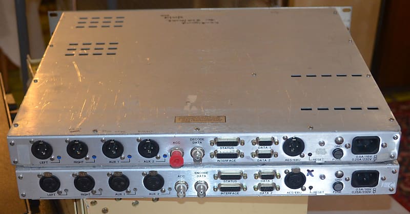 moseley 6000d digital decoder and 6000e digital encoder | Reverb