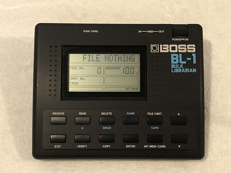 Boss BL-1 Bulk Librarian 90’s | Reverb