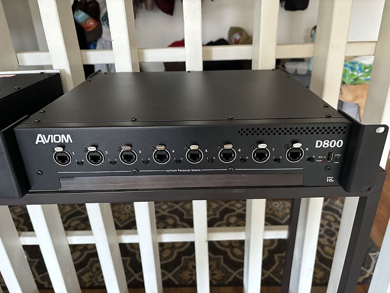 Aviom D800 DANTE D 800 pro audio power system | Reverb