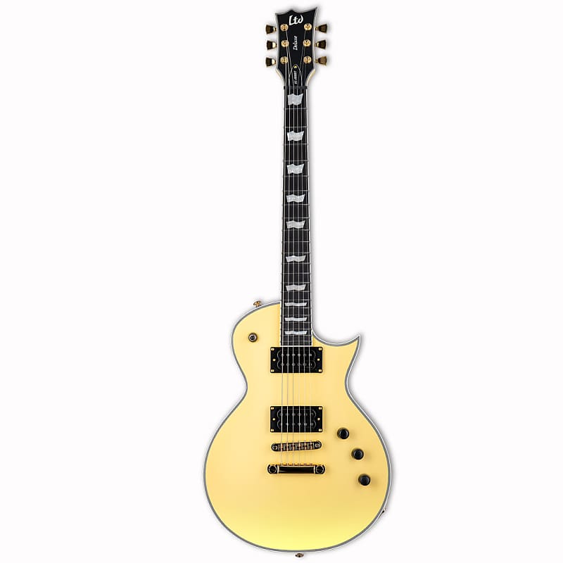 ESP LTD EC-1000T CTM Electric Guitar - Vintage Gold Satin | Reverb