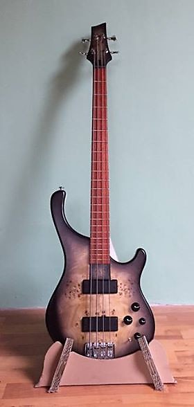 Peter Crow Design Modern bass 2016 2-Tone Satin Sunburst | Reverb