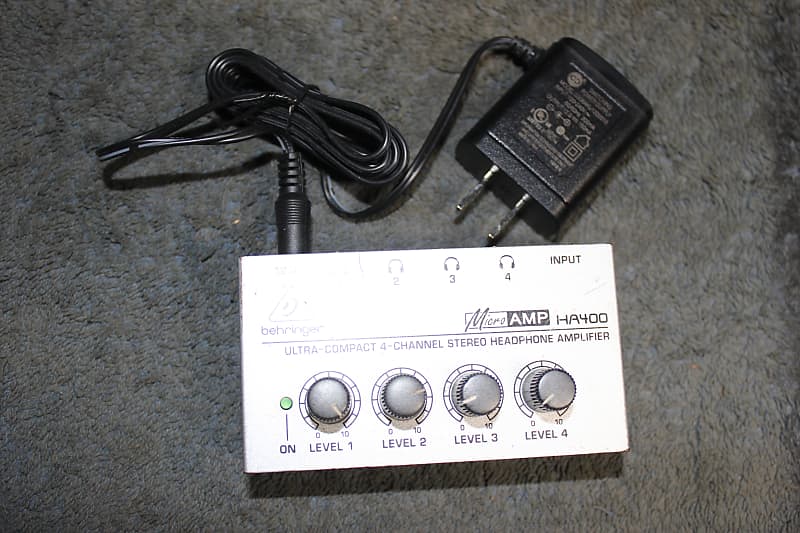 Behringer HA400/Micro Amp for Headphones (4 Channel) | Reverb