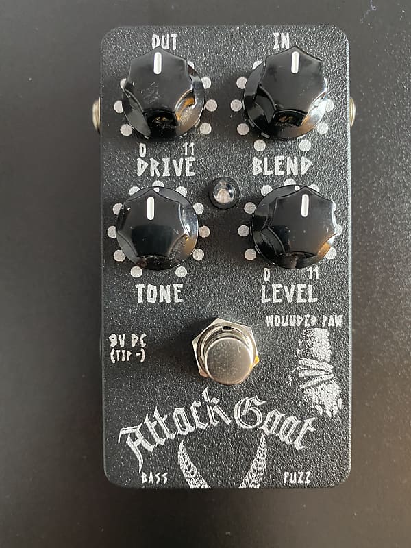 Wounded Paw Audio Attack Goat Bass Fuzz | Reverb