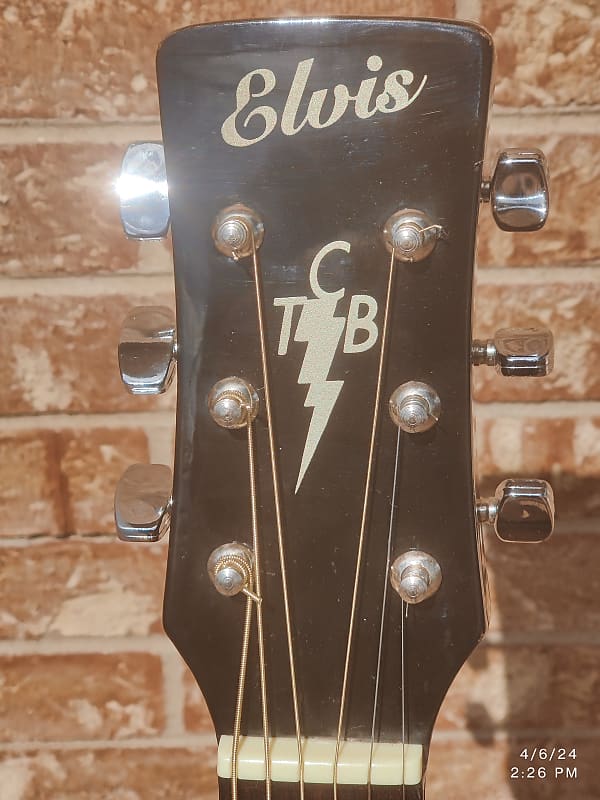 RARE EPIPHONE/GIBSON ELVIS TCB 1996 - Black | Reverb