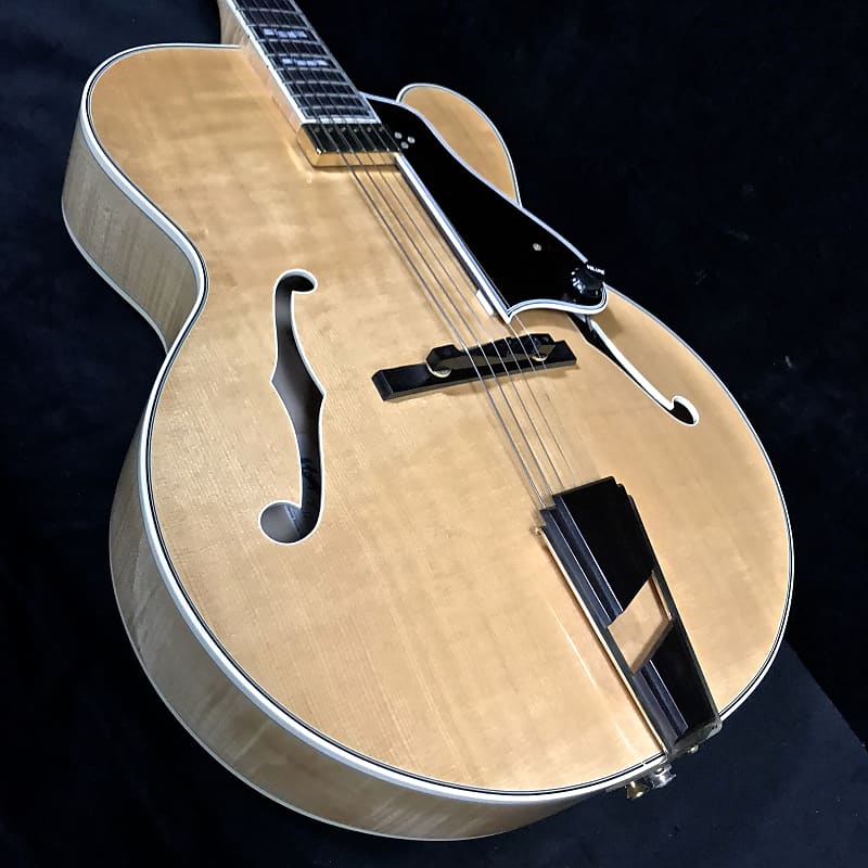 1996 Campellone Deluxe Natural Archtop Guitar | Reverb