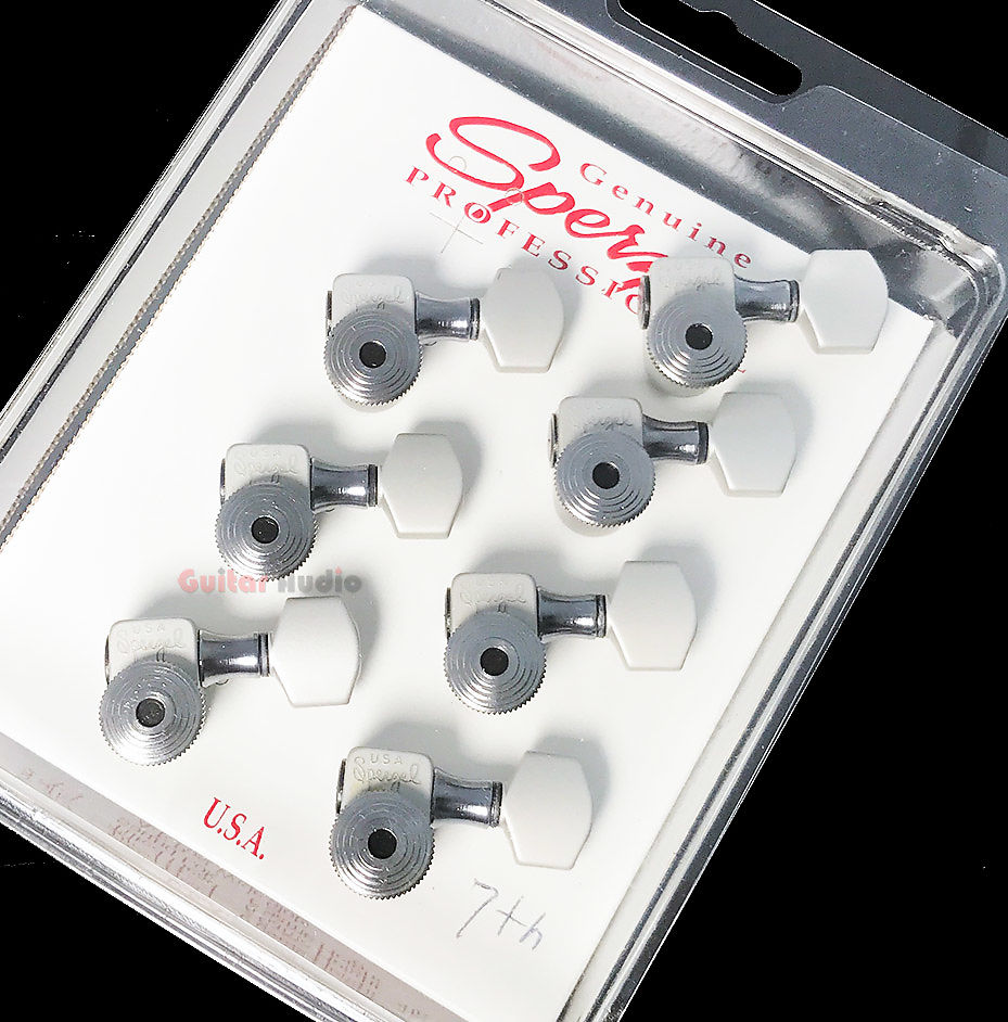 Sperzel SPRZ-7TL-SC Trim-Lok 7 In-Line Locking Guitar | Reverb Canada