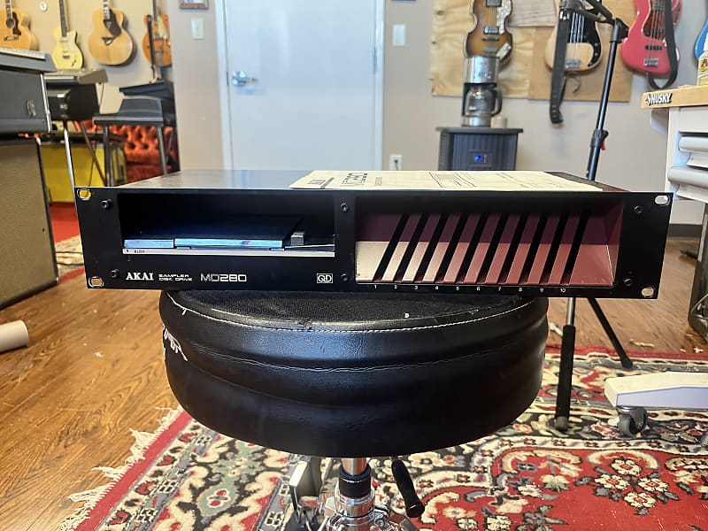 Akai Sampler Disk Drive MD280 1980s | Reverb