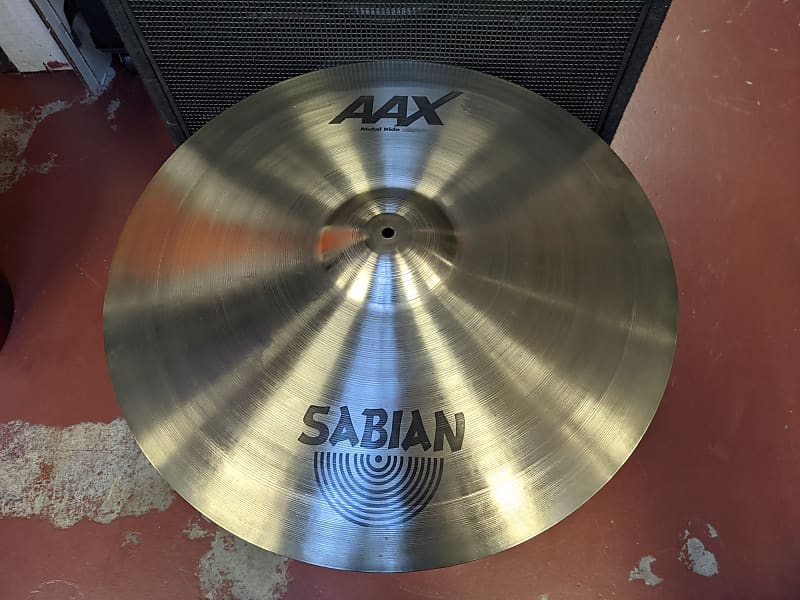New! Sabian 24" AAX Metal Ride Cymbal - Regular Finish - | Reverb