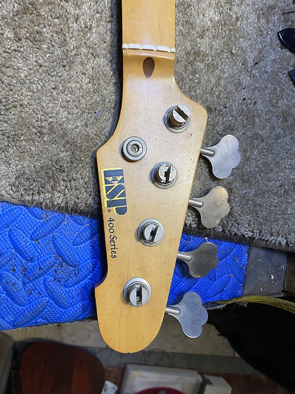 ESP Bass neck 1992 Natural | Reverb