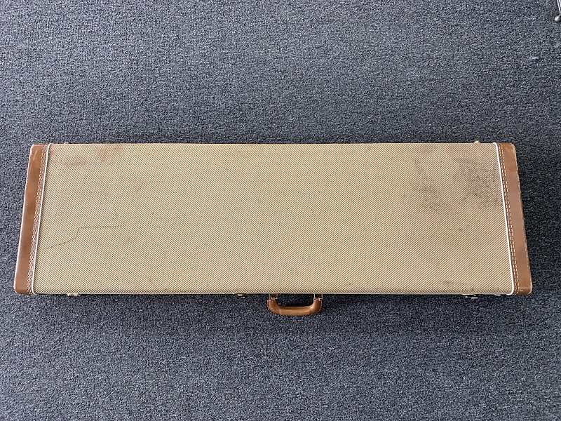 Fender Tweed Case For 57 Precision Bass & 62 Jazz Bass 80's P | Reverb