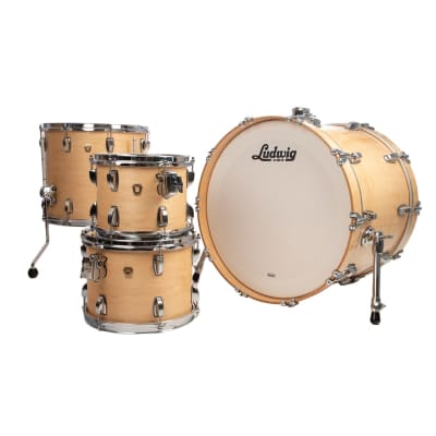 Ludwig Classic Maple 4-Piece Shell Pack, Natural Maple Finish | Reverb