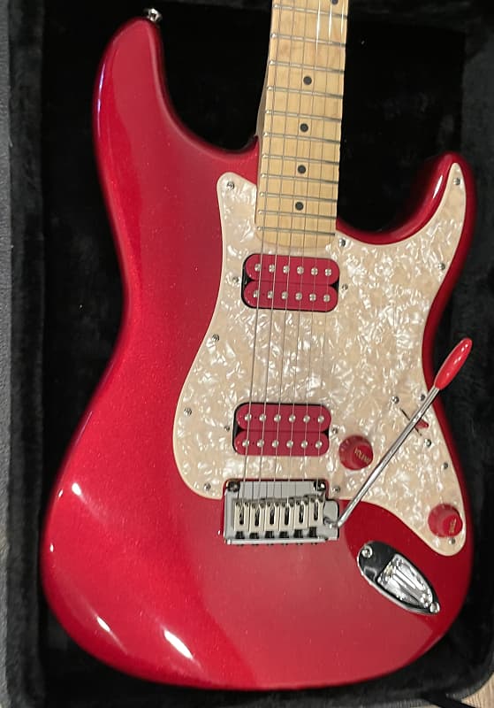 2001 Squier Stratocaster Standard Series Modified HH Candy | Reverb