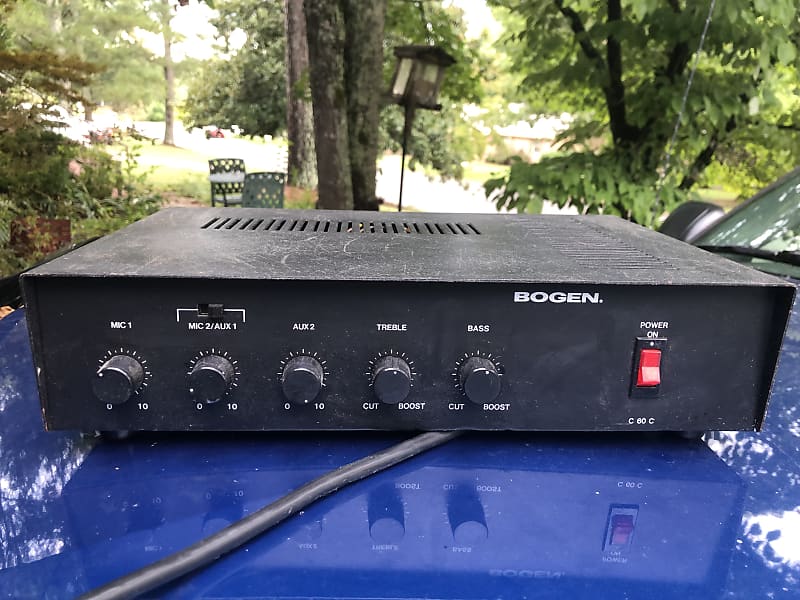 Bogen 60 watt Mid 80’s - Black | Reverb