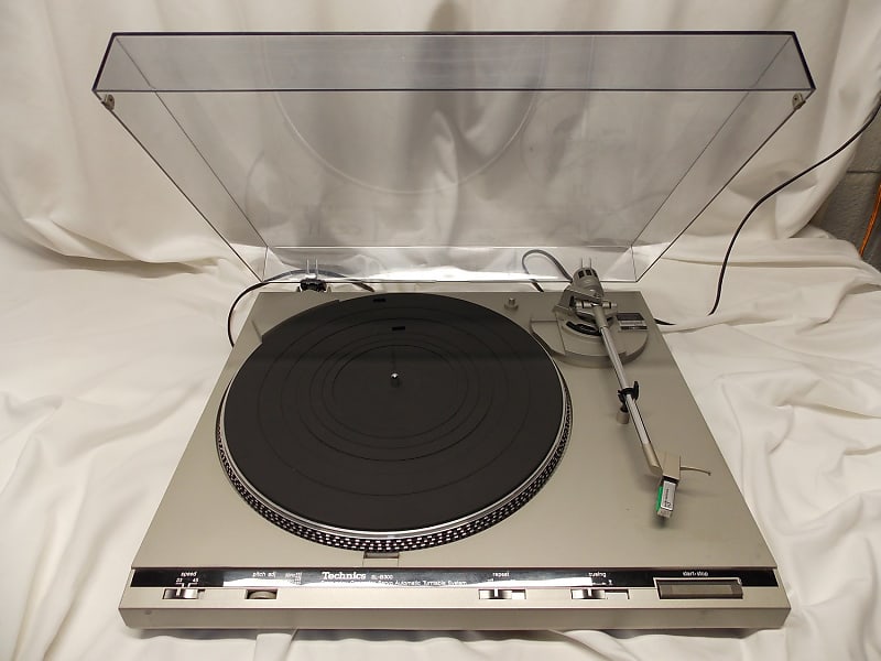 Technics SL B300 1980's Silver / Black trim | Reverb