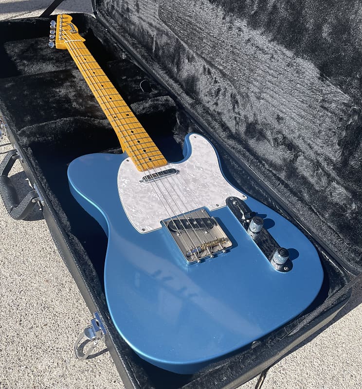 Crook Telecaster 2012 - Blue | Reverb