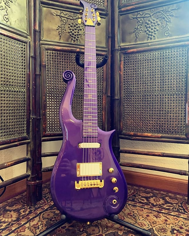 Prince Purple Cloud Tribute Electric Guitar Unknown - Purple | Reverb