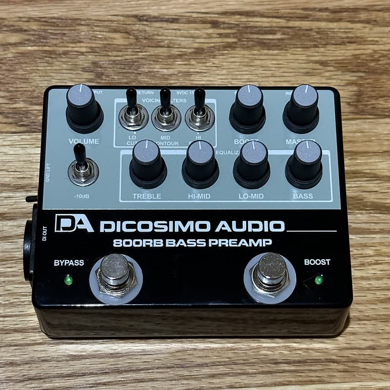 Dicosimo Audio 800RB Bass Preamp Free Shipping | Reverb