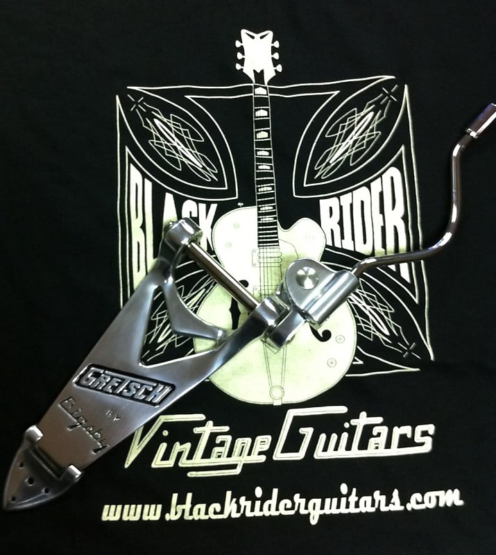 GRETSCH "V" BIGSBY B6-C w Chet Atkins Wire Arm VIBRATO 6120 | Reverb