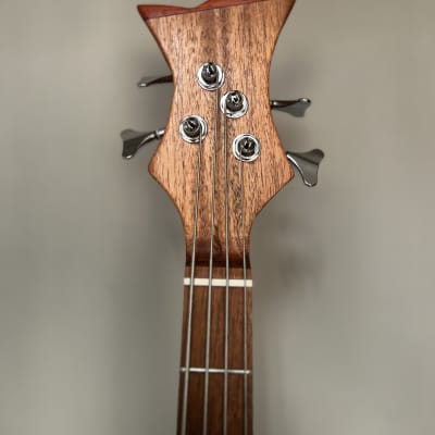 Short Scale Chambered 4 String Fretless Bass | Reverb