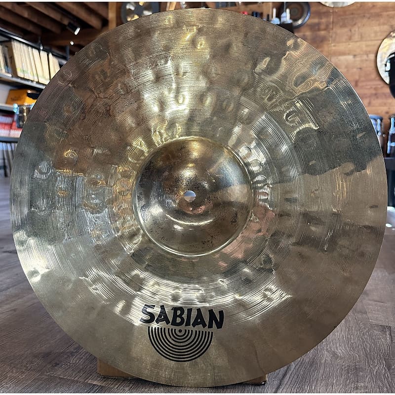 Used Sabian Custom Shop HHX Crash Cymbal 19" 1838 grams | Reverb