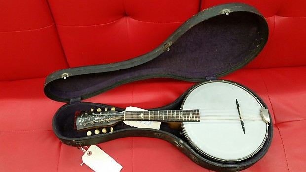 Orpheum No. 1 Banjolin (Banjo/ Mandolin) with Case 1922 | Reverb