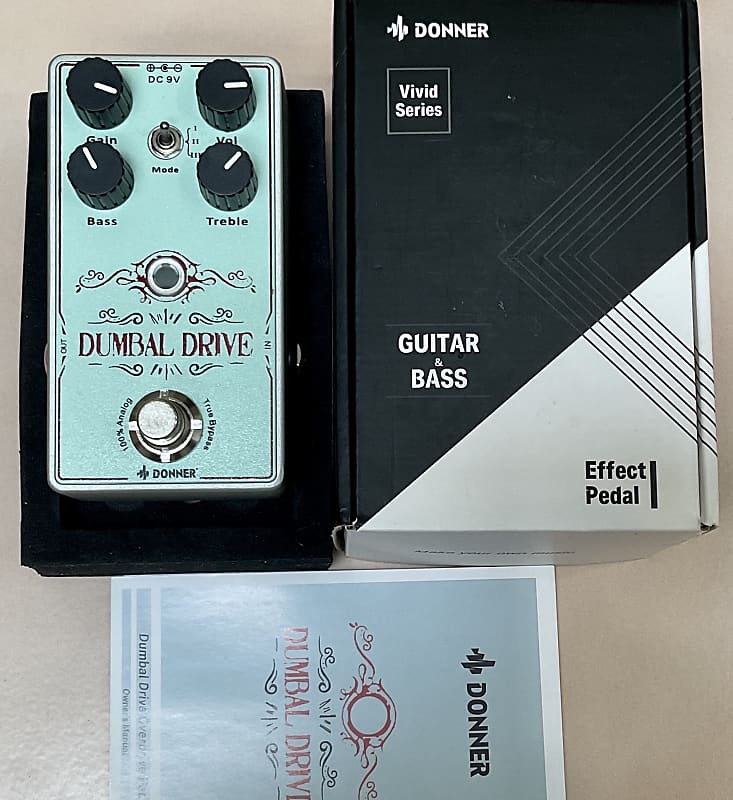 Donner Dumbal Drive 2022 - Dumble Amp Style like Zen Drive | Reverb