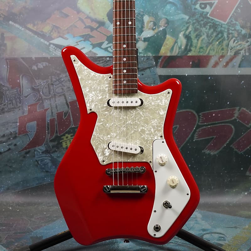 FujiGen FGN PP40 1990's Red MIJ Japan Offset | Reverb UK