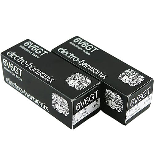 Electro-Harmonix Power Vacuum Tube, 6V6GT, Matched Pair | Reverb