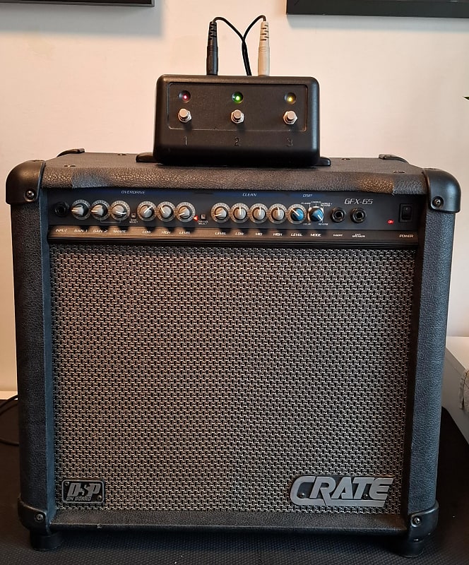 Crate GFX-65T - 1x12" - late 90s - Black | Reverb UK