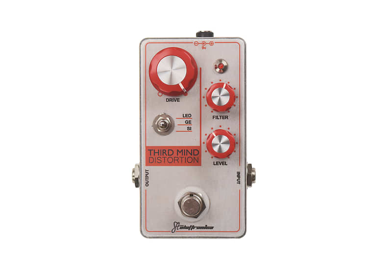 FTelettronica Third Mind DIstortion Red / Aluminum | Reverb
