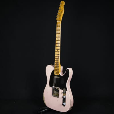 Fender Custom Shop 1952 Telecaster Heavy Relic Shell Pink | Reverb