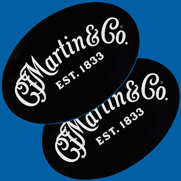 MARTIN GUITARS STICKER (2 PACK) INSANELY RARE LIMITED EDITION | Reverb