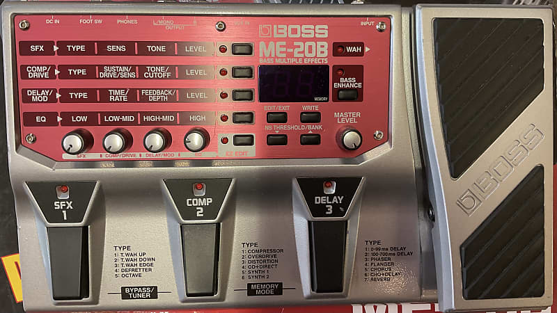 Boss ME-20B | Reverb