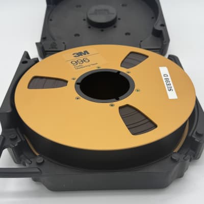 3M 996 Unused Audio Mastering Tape 1/2in. × 2500ft - Gold | Reverb