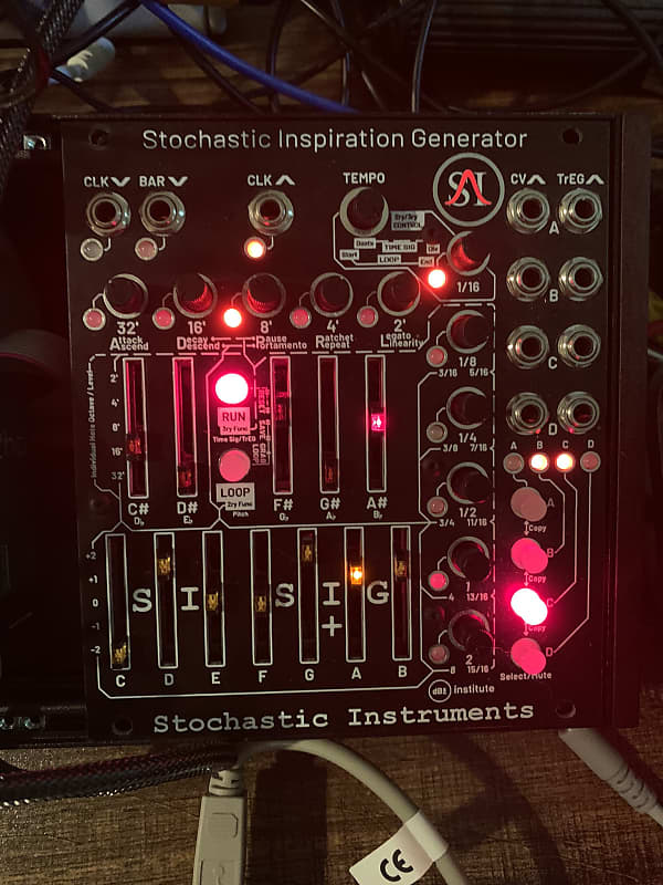 Stochastic Instruments Stochastic Inspiration Generator and | Reverb